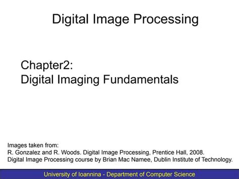 Human Visual System In Digital Image Processingppt