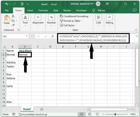 How To Copy And Paste Skip Blank Cells In Excel