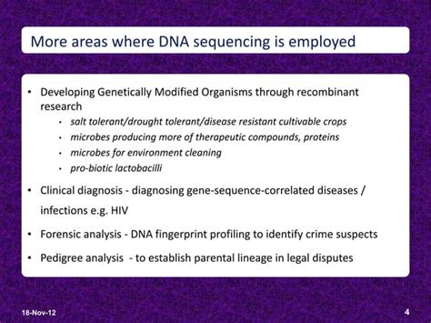 Dna Sequence Data In Big Data Perspective Ppt