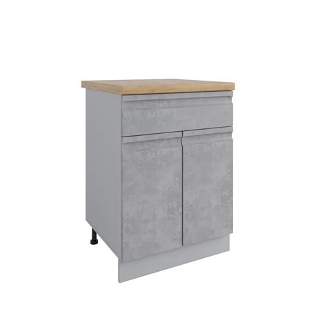 Кухня Модуль С1ЯШ 600 Скала Бетон светлый купить по выгодной цене Оптовый интернет магазин