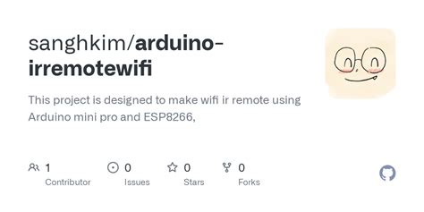 GitHub Sanghkim Arduino Irremotewifi This Project Is Designed To Make Wifi Ir Remote Using