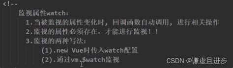 Vue监视属性vue 监视 Csdn博客