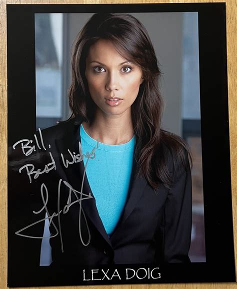 Autographed Lexa Doig Photo Andromeda Continuum Chucky Tv Series Ebay