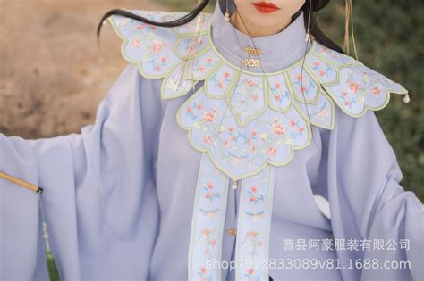 云肩汉服怎么穿 介绍云肩的一段话 汉服怎么穿 第13页 大山谷图库