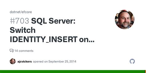 Sql Server Switch Identityinsert On And Then Off When Explicit