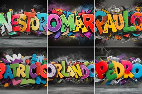 Mi Nombre Personalizado Nombres Grafiti