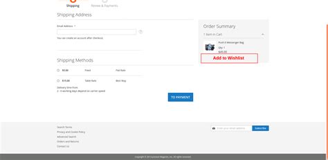Magento2 Magento 2 How To Add To Wishlist On Checkout Summary Page