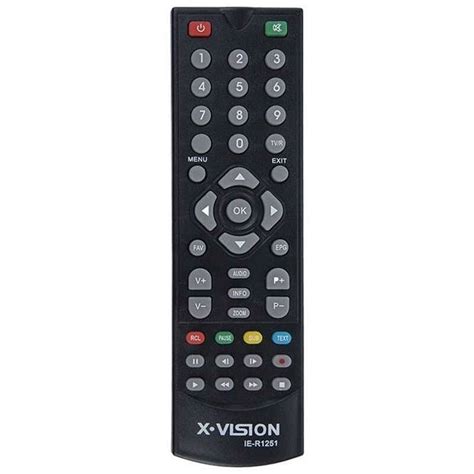 کنترل گیرنده دیجیتال ایکس ویژن X Vision Ie R1251