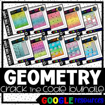 Digital Crack The Code Geometry Bundle Google Drive Distance Learning