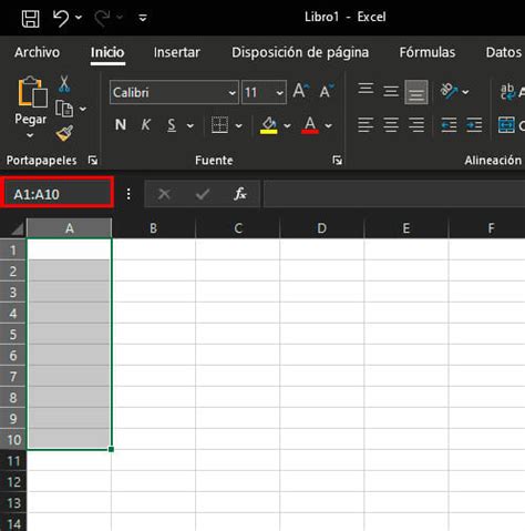 celdas en excel digital bluee