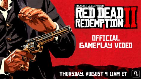Red Dead Redemption 2 Gameplay Video Lands Later Today Expgg