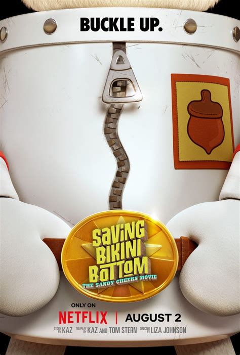‘saving Bikini Bottom The Sandy Cheeks Movie Drops Netflix Teaser Posters