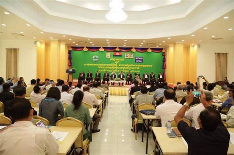 រដ្ឋមន្ត្រី ក្រសួង បរិស្ថាន ចូលរួម ក្នុង ពិធី បើក សិក្ខាសាលា ស្ដី ពី ការ បូក សរុប លទ្ធផល