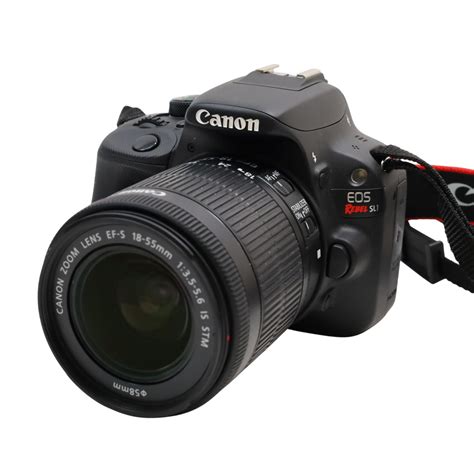 Canon Eos Rebel Sl1 18mp 1080p Fhd Digital Slr Camera Kit 18 55mm