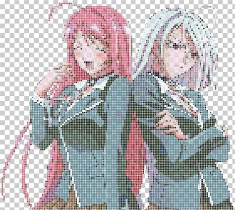 Rosario Vampire Moka Akashiya Mizore Shirayuki Png Clipart Anime