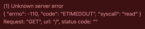 Etimedout Error Issue Bpatrik Pigallery Github