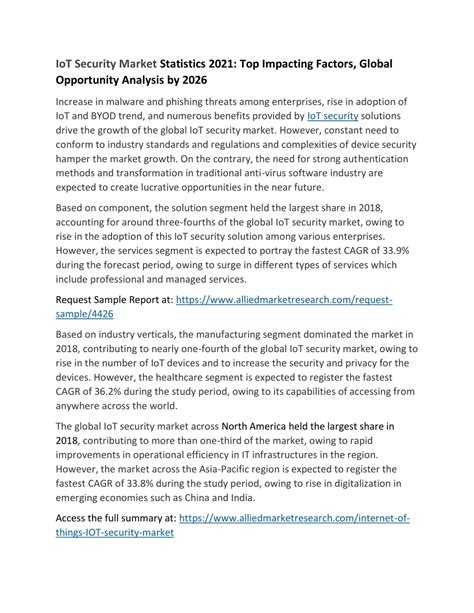 Ppt Iot Security Market Powerpoint Presentation Free Download Id