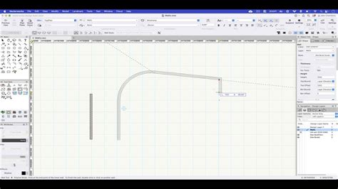 Wall Tool Drawing Modes 2024 Vectorworks University