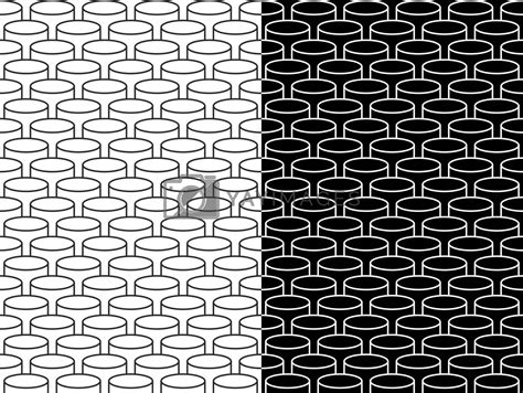 Isometric 3d Line Circle Pattern Background By Cienpies Vectors And Illustrations With Unlimited
