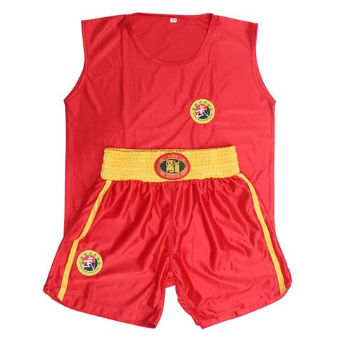 High Quality Wushu Sanda Uniforms 2026 Wushu Sanda Price Made In