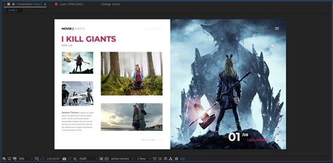 Анимация интерфейса в After Effects Skillbox Media