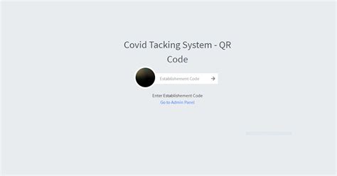 CVE 2021 33470 Covid 19 Contact Tracing System Web App With QR Code