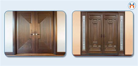 Wood Double Door Design