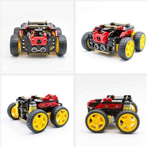 Smart Robot Car Pour Raspberry Pi Awr 4wd Wifi Robot éducatif Aytoo