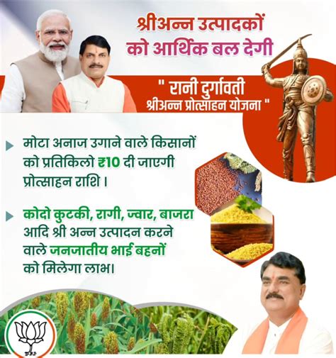 रानी दुर्गावती श्री अन्न प्रोत्साहन योजना शुरू हुई मोटे अनाज की खेती