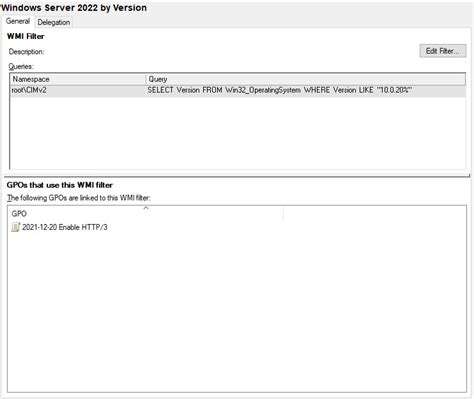 Wmi Filters For Group Policy To Manage Windows Server Versions