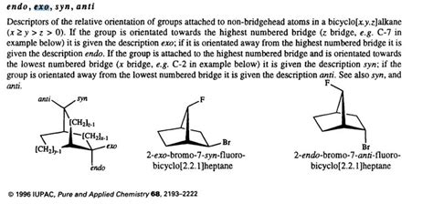 Organic Chemistry Making Sense Out Of The Iupac Exoendo Definition