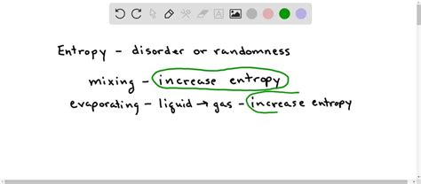 SOLVED Entropy Change Of Physical Processes Indicate How The Entropy Of The System Changes For