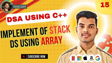Implementation Of Stack Data Structure Using Array Dsa Using C