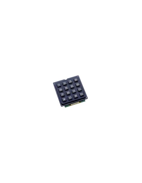 Keypad Black 4x4