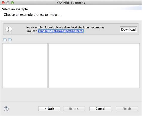 Using The Example Wizard