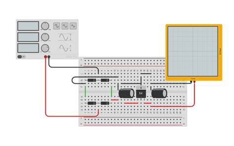 Circuit Design วงจรเร็ก Tinkercad