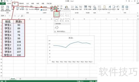Excel中自定义不等间距的坐标轴刻度怎么做 软件技巧 Zol软件下载