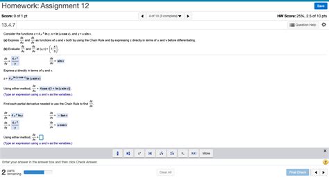 Solved Homework Assignment 12 Save Score 0 Of 1 Pt Hw