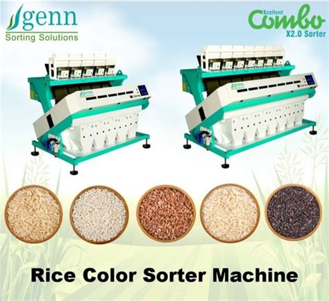 Rice Color Sorting Machine Manufacturer In India At 590000 00 Inr In Coimbatore Genn Controls