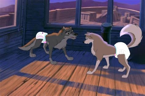 Aleu And Balto In Diapers Request By Theemperorofhonor On Deviantart