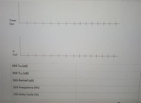 5 Draw The Output Waveform Of The 555 Timer Shown Chegg Com
