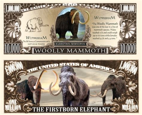 Sua Fantasy Note Tj6 Mamutul Lanos 2014 Unc Okazii Ro