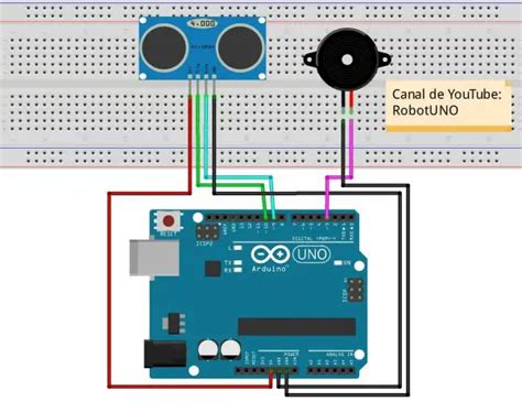 🤖proyecto sensor de aparcamiento con arduino robotuno