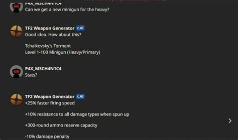 I Recently Updated The Tf2 Weapon Generator Its Alright But Its Balancing Is Still A Bit