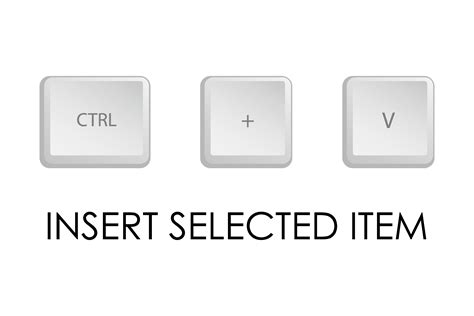 Insert Key Combination Keyboard Shortcu Graphic By RNko Creative Fabrica