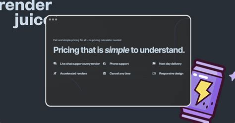 Renderjuice Pricing