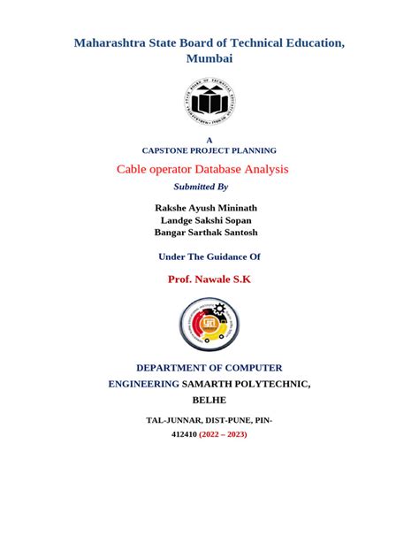 1 Title And Certificate Capstone Project Ayush Pdf