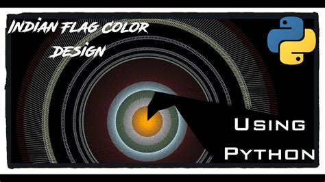 Draw Indian Flag Color Design Using Python Hailstone Gaming Cs