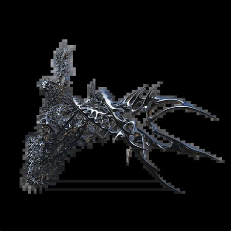 抽象科幻赛博艺术3d金属镀铬液体png免扣 花瓣网