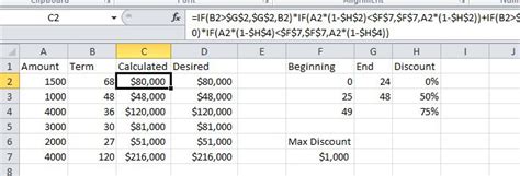 Discount Rate Formula In Excel Quant Rl